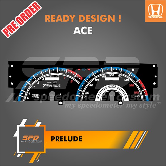 [ PREORDER ] Custom Faceplate Overlay Panel Instrument Cluster Meter ...