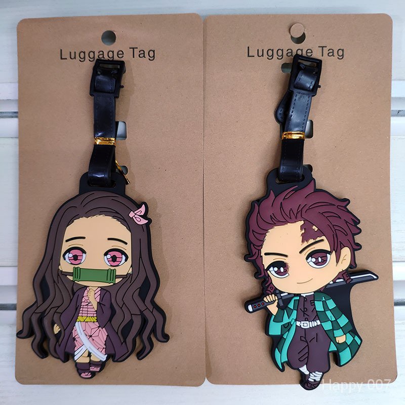 Luggage Signboard Kimetsu No Yaiba Luggage Tag Nezuko Luggage Signboard ...