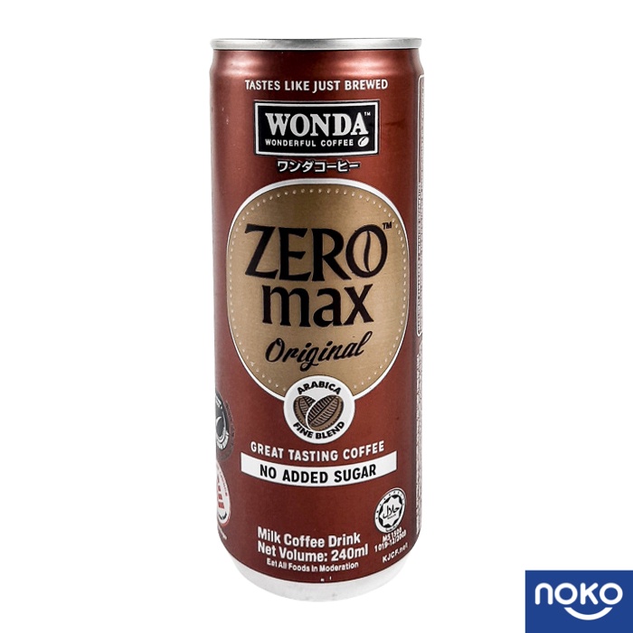 Wonda Zero Max Original (240ml) | Shopee Malaysia