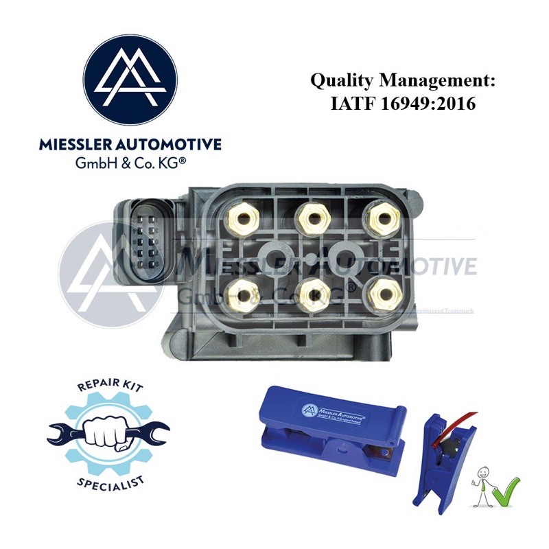 BENTLEY AIRMATIC NEW AIR SUSPENSION VALVE BLOCK 3D0616013B – BENTLEY ...