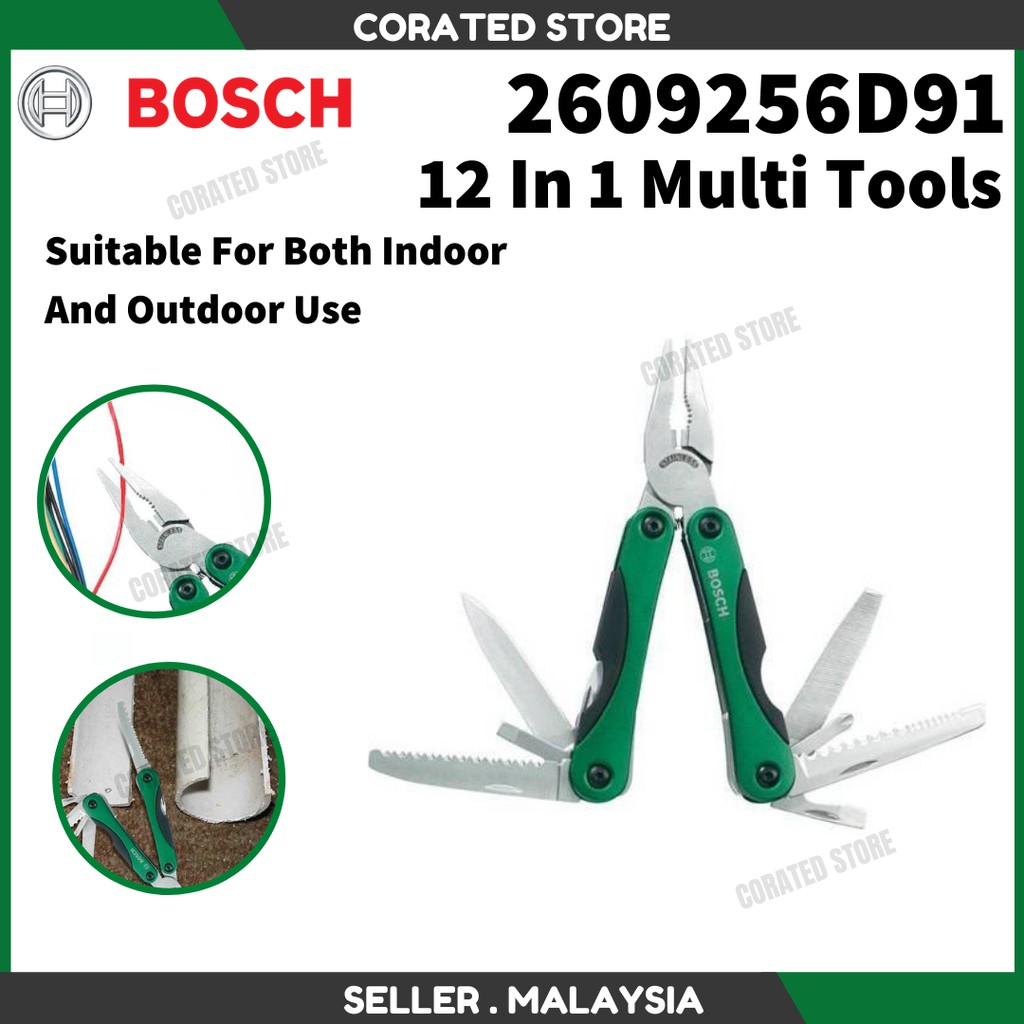 Bosch 12-in-1 MultiTool 2609256D91 Multipurpose Hand Tools For outdoor ...