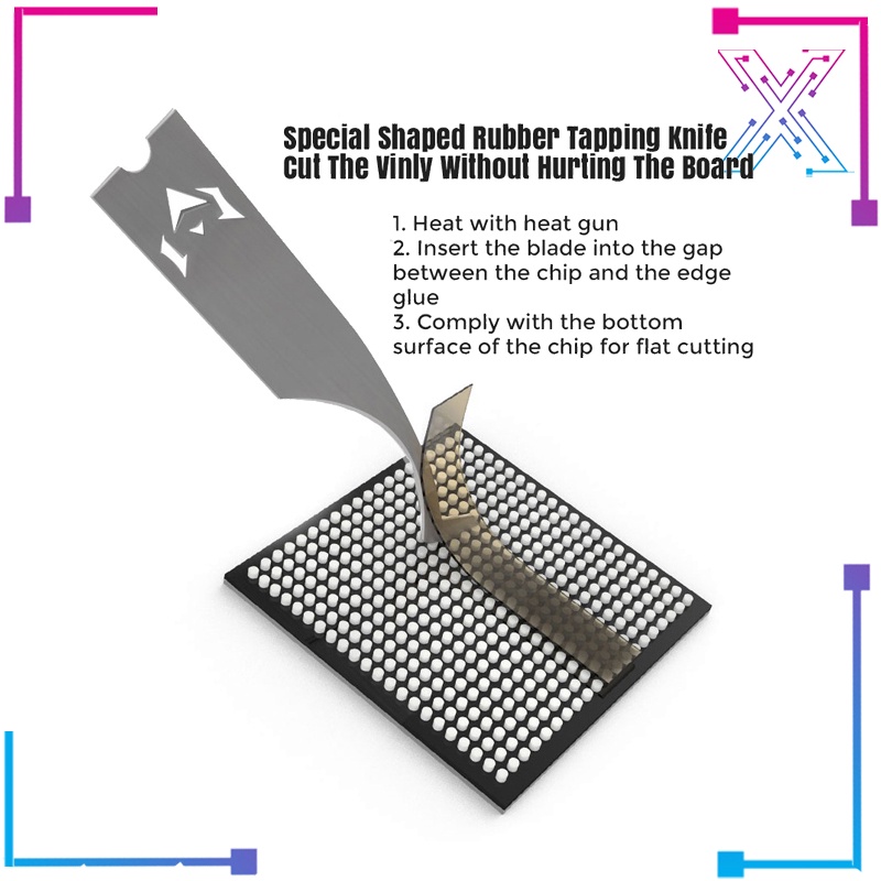 Mechanic Blades Cpu Mainboard Ic Glue Remover ChIP Layer Dissamble ...