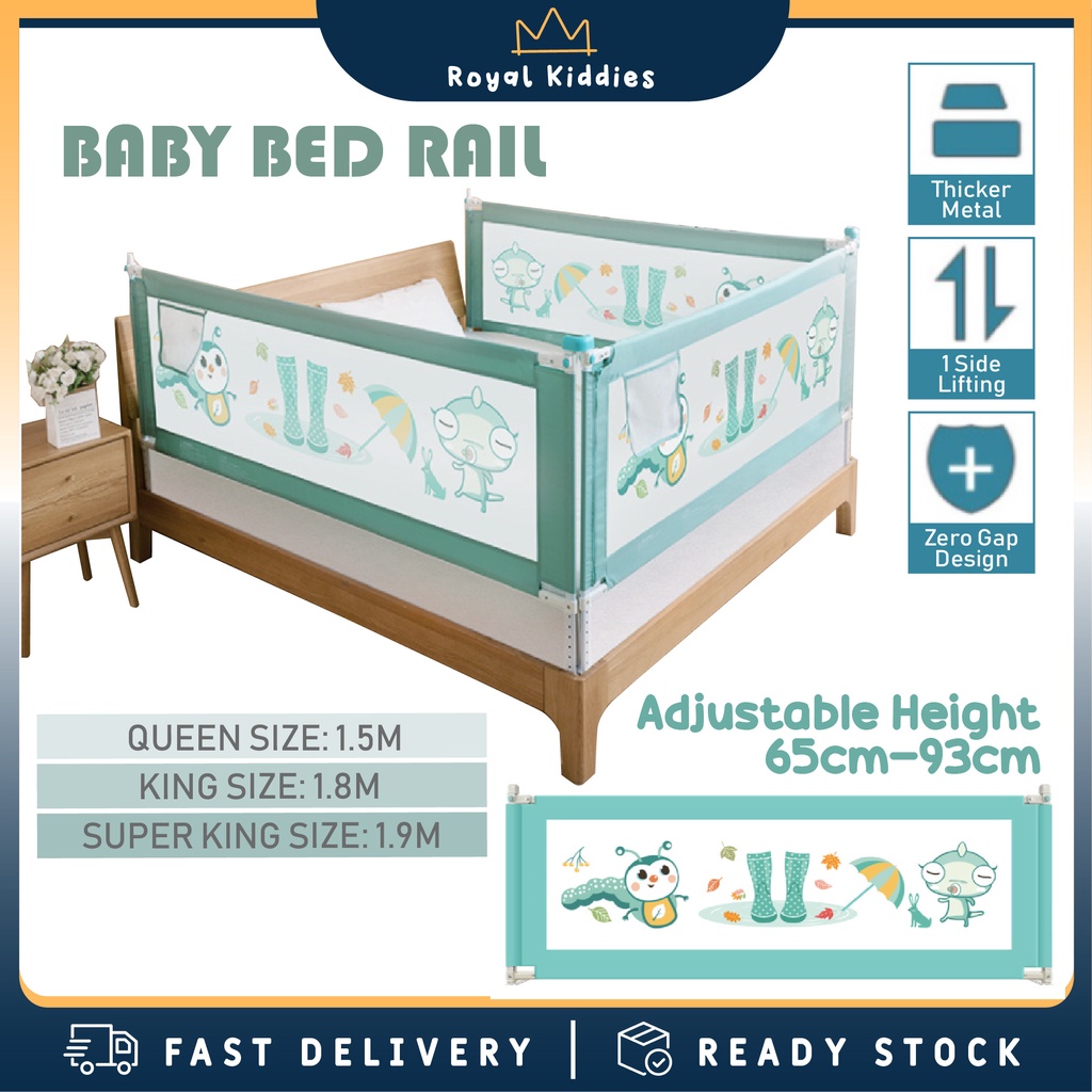 NEW 1pcs Lifting Baby Safety Bed Guard Bed Rail Anti-fall Bed Fence Bed ...