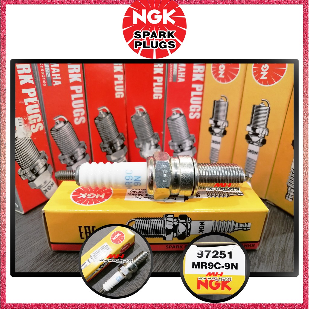 ORIGINAL HLY SPARK PLUG / NGK SPARK PLUG / MR9C-9N CPR6EA-9 / BP4HS CPR8EA-9 / CR8E MR8E-9 ...
