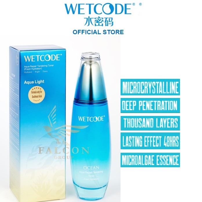 Wetcode Aqua Repair Tendering Toner( Fresh Hydration)水密码水漾焕能细肤水（清润型) | Shopee Malaysia