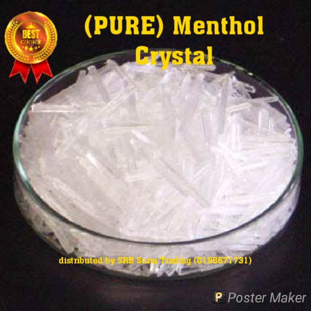 PURE Menthol Crystal 20g, 100g | Shopee Malaysia