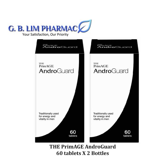 The PrimeAge Androguard 60 Tablets X 2 Bottles (EXP: 31-JULY-2026 ...