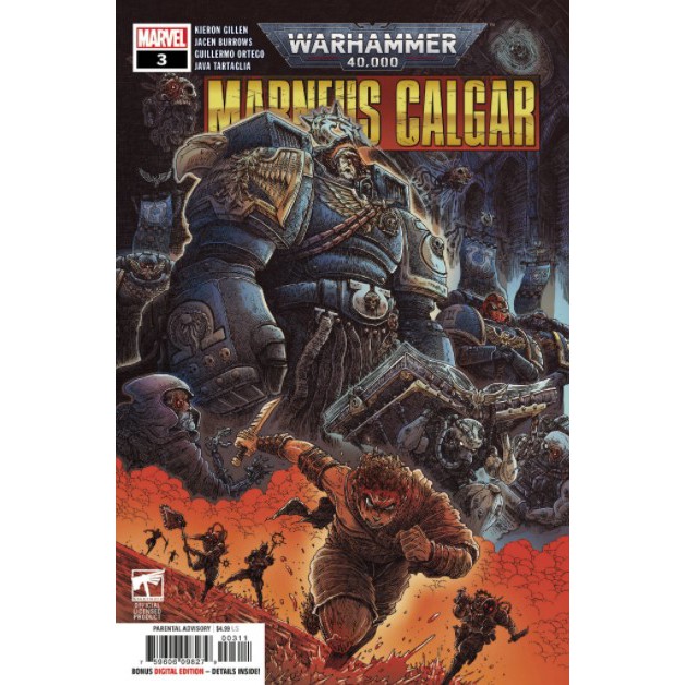 WARHAMMER 40K MARNEUS CALGAR - MARVEL COMICS - ULTRAMARINES - Original ...