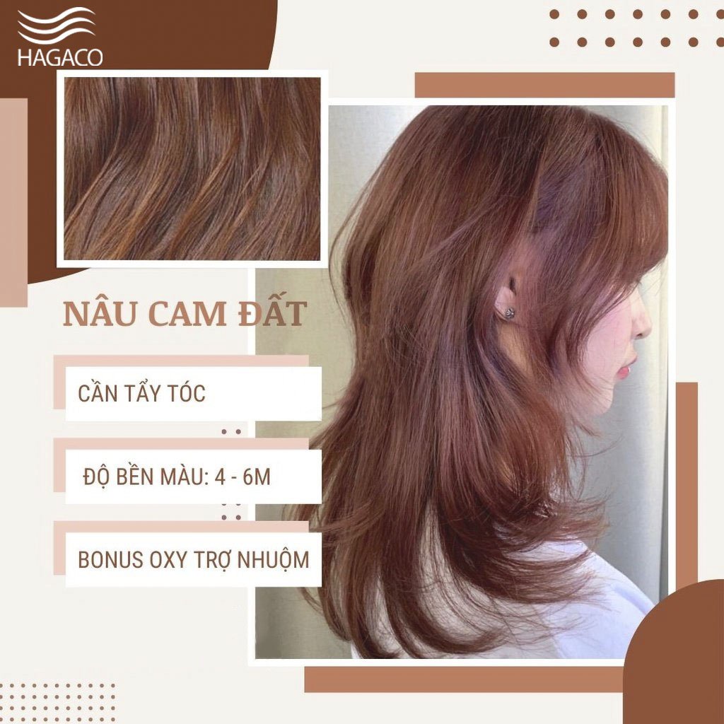 OXY Original Hair Dye EARTH ORANGE BROWN | No Bleach Free Oxygen Dyeing ...