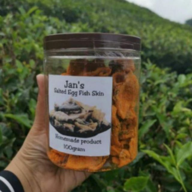Dory Skin (JAN'S salted egg Fish Skin)90gram lebih rasa cheese | Shopee ...