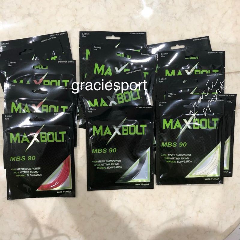 Maxbolt Mbs 90 String made in japan | Shopee Malaysia
