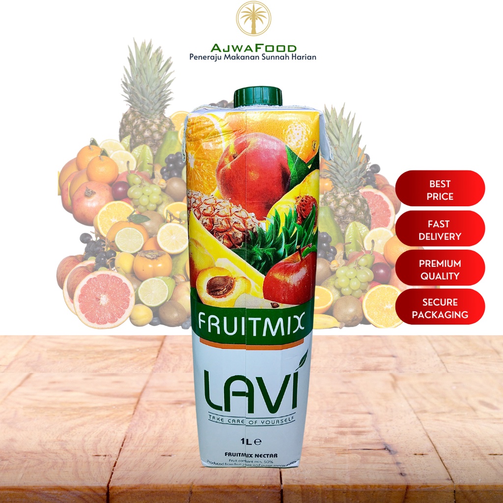 Lavi Fruit Juice (Pomegranate/Mix Fruit) 1L | Shopee Malaysia