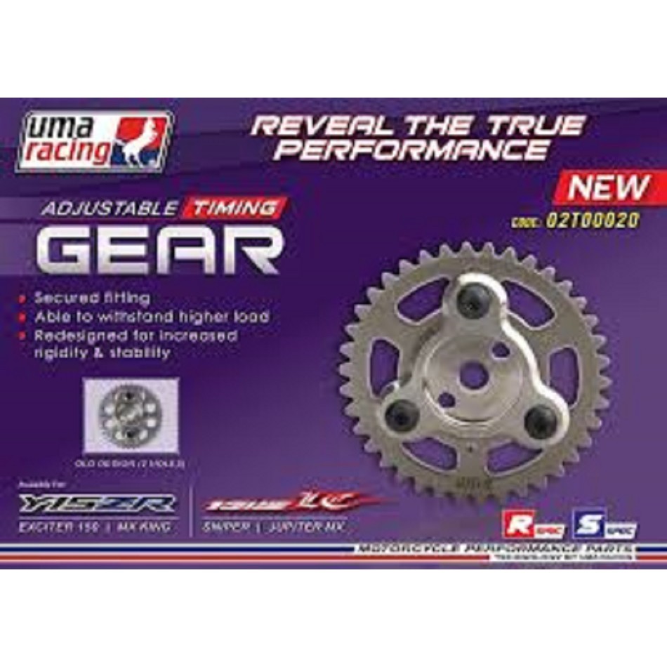 UMA RACING Y15ZR / LC135 TIMING GEAR (ADJUSTABLE) | Shopee Malaysia