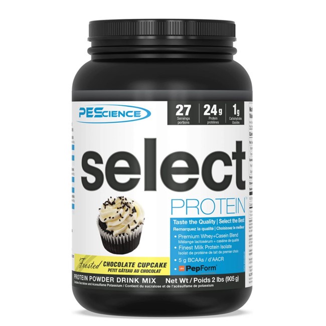 PEScience Select Protein, (Frosted Chocolate Cupcake), Low Carb Powder ...