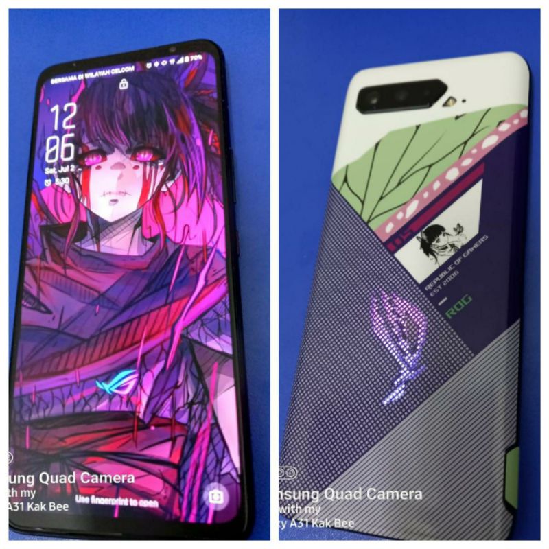 ROG 8 ROG 7 ROG 6 ROG 5 Demon Slayer Edition(Kimetsu No Yaiba) Phone ...
