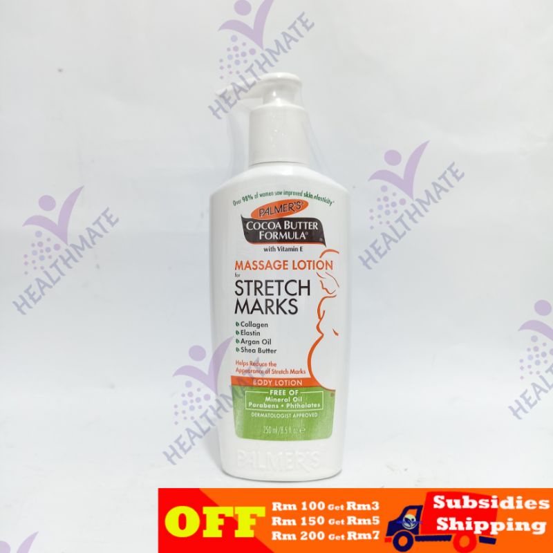 PALMER'S COCOA BUTTER FORMULA - Massage Lotion for Stretch Marks (250ML) | Shopee Malaysia