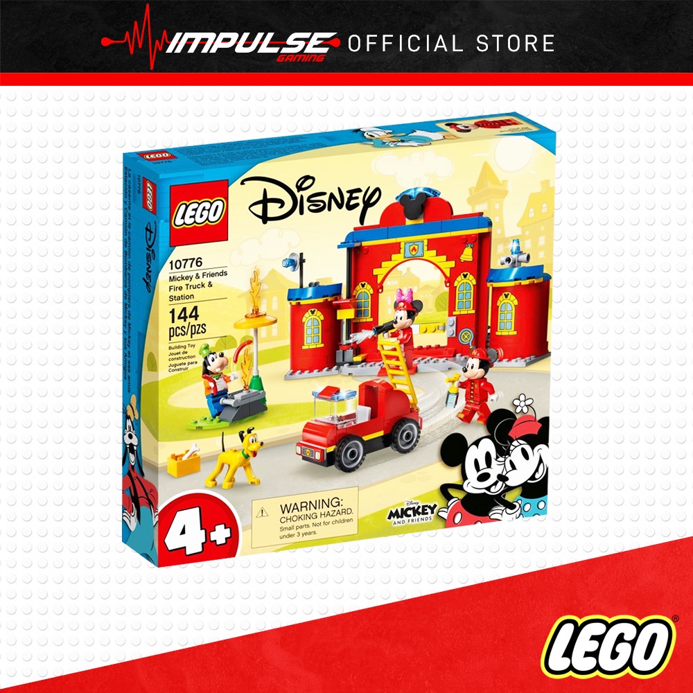 LEGO 10776 Mickey and Friends - Mickey & Friends Fire Truck & Station ...