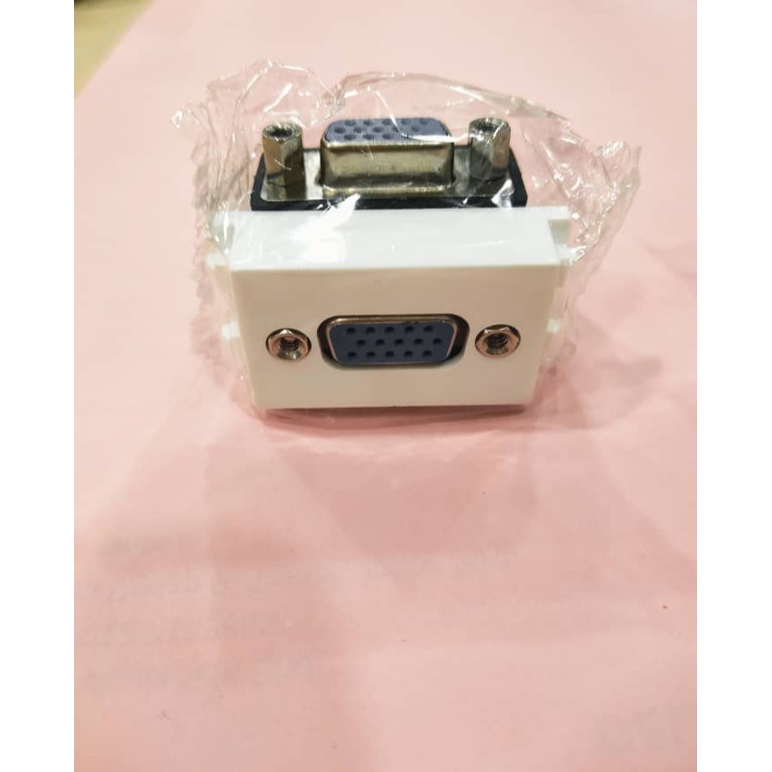 High Quality VGA & HDMI Faceplate / Face Plate Wall Plate Come With 1 ...