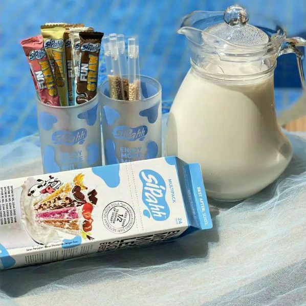 Sipahh Fun Straw pack 24's/unique Milk Straw With Sipah Flavor | Shopee ...