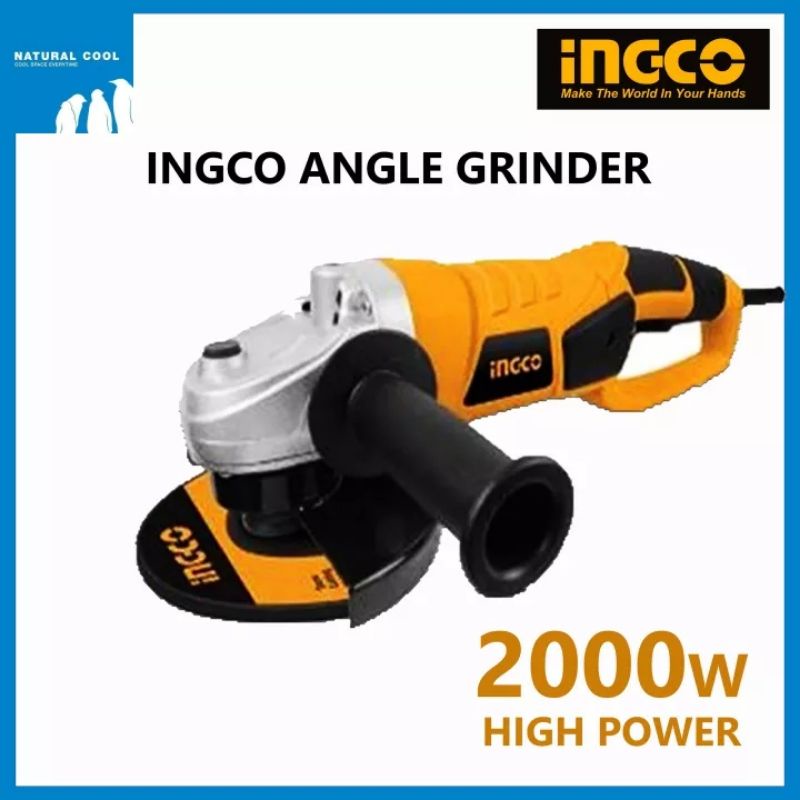 INGCO PRO angle grinder (AG20007.2) - 2000W | Shopee Malaysia