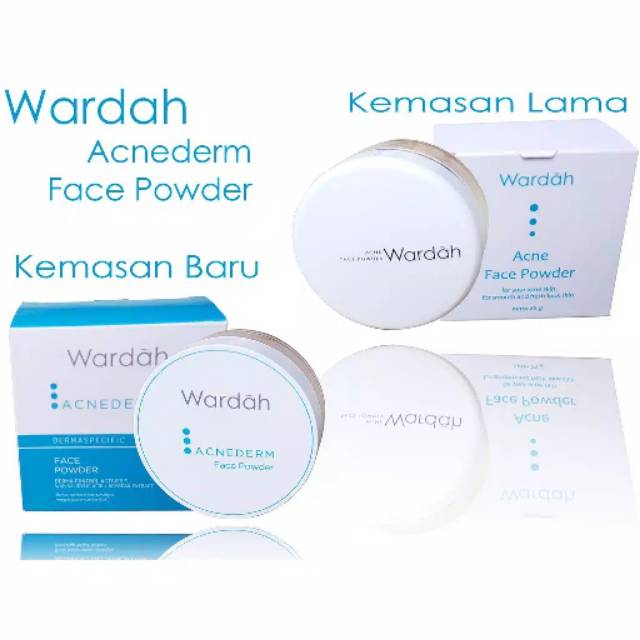 Original Wardah Acnederm Face Powder 20gr Loose Powder | Shopee Malaysia