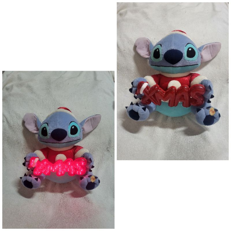 Authentic Rare Sega Disney Lilo & Stitch - Musical Christmas Stitch ...