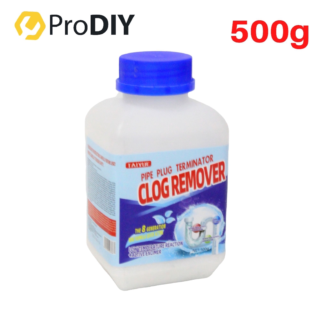 Clog Remover Dredging Drain Pipe Basin Cleaner Clogged Drainage Powder ...