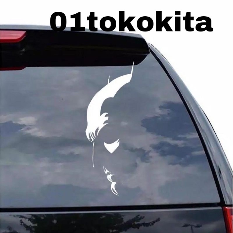 Batman face cutting sticker, batman logo, car motorbike helmet cutting ...