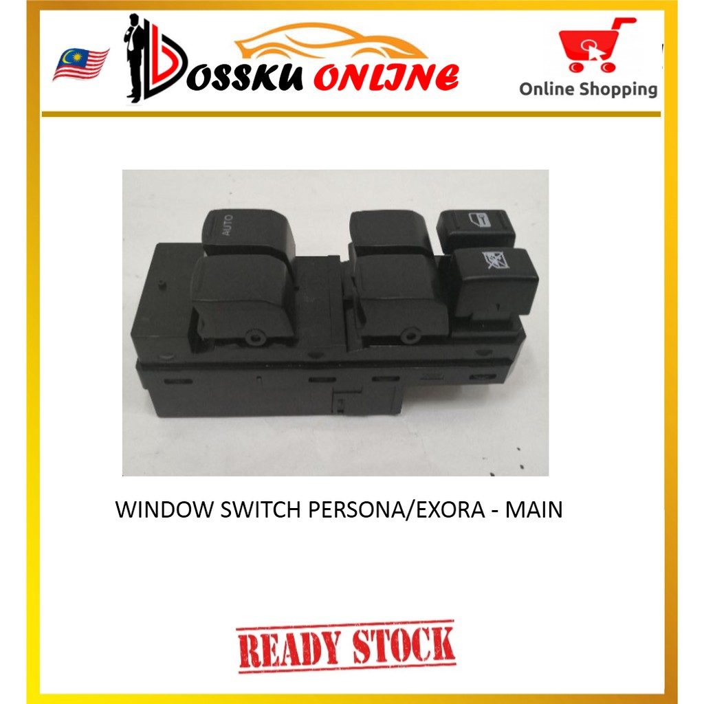 Proton Persona / Exora Driver Side Power Window Main Switch | Shopee ...