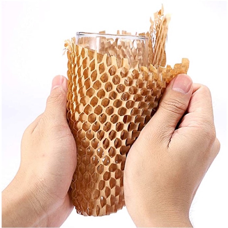(50cm x 50 meter) Biodegradable Honeycomb Paper Wrap 80kg Kraft Paper ...