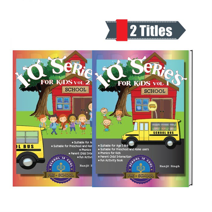 IQ Series For Kids Aged 5 to 6 Interactive Book Set Preschool Education ...