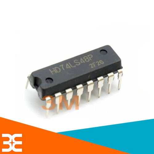 Chip 74LS48 BCD to 7-segment Decoder/Driver DIP16 | Shopee Malaysia