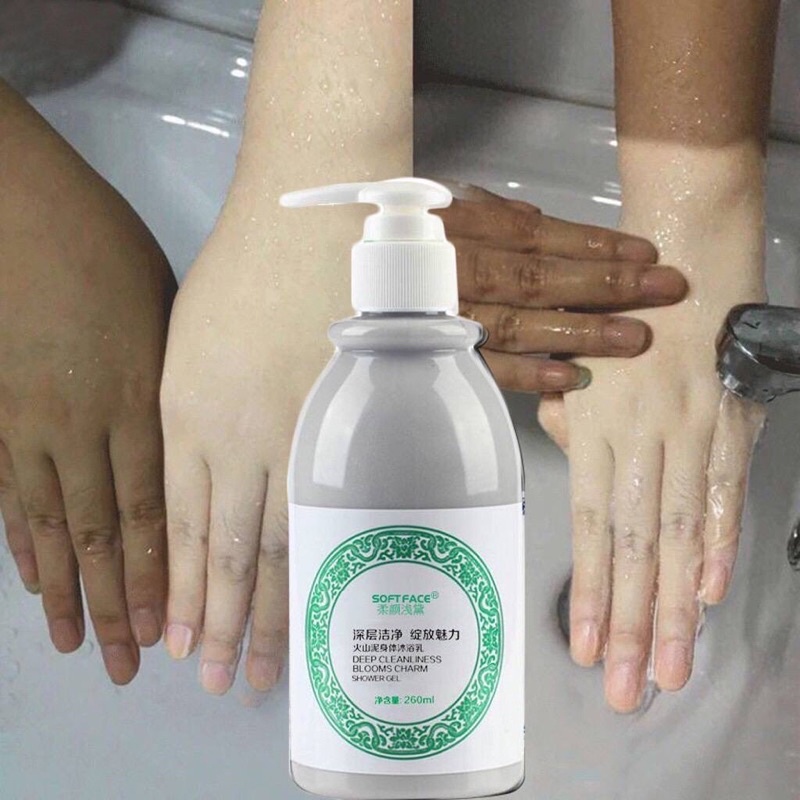 Volcanic Mud Body Wash soap Whitening Sabun pemutih seluruh badan dan ...