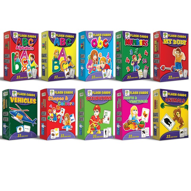 Kiddibird Flash Card (32 Cards Inside) ENGLISH | Shopee Malaysia