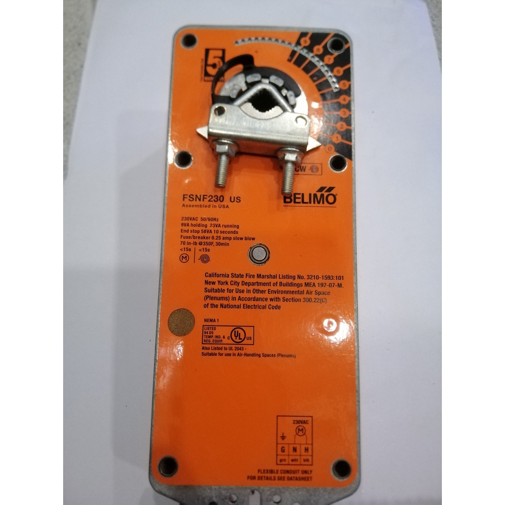 Belimo FSNF230 US air valve control motor | Shopee Malaysia