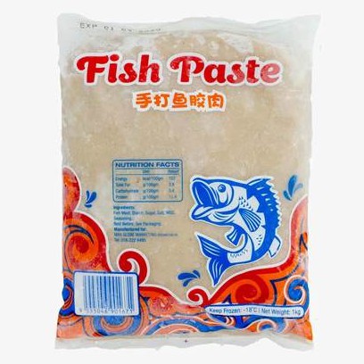 FISH PASTE Frozen Fish Paste ( Yong Tau Foo ) 手打鱼胶肉 1kg | Shopee Malaysia