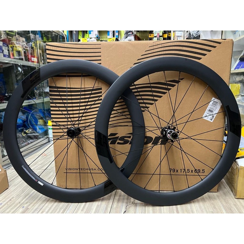 Wheelset vision sc disc 55mm carbon 2022 model | Shopee Malaysia