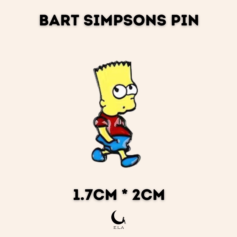 Bart Simpsons INS Pin | Shopee Malaysia