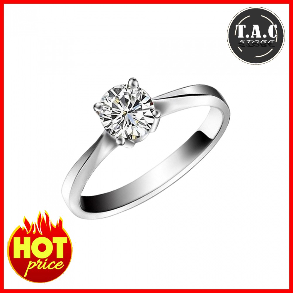 🔥🔥HOT🔥🔥Cincin Perak Tulen 925 Perempuan (T17) | Shopee Malaysia