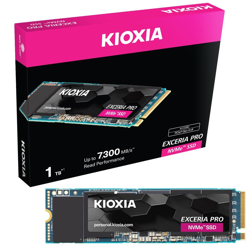 Kioxia SE10 EXCERIA PRO 1TB M.2 2280 NVMe SSD - Read: 7300MB/s, LSE10Z001TG8 | Shopee Malaysia