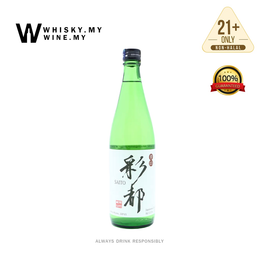 SAITO Dry Sake 13.5%alc (720ml) | Shopee Malaysia