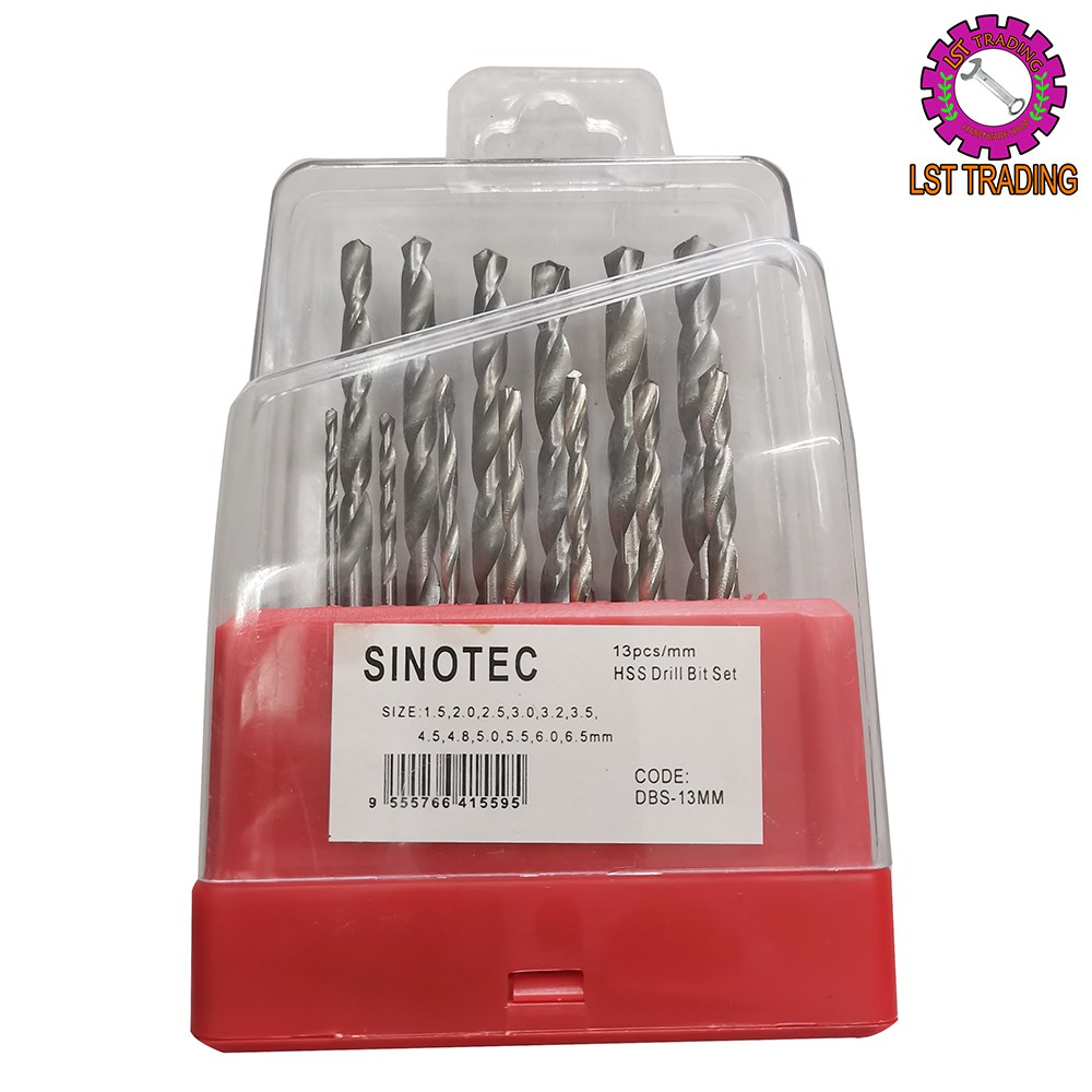 [READY STOCKS] 13PCS HSS DRILL BIT SET / MATA DRILL BESI / MATA KOREK ...