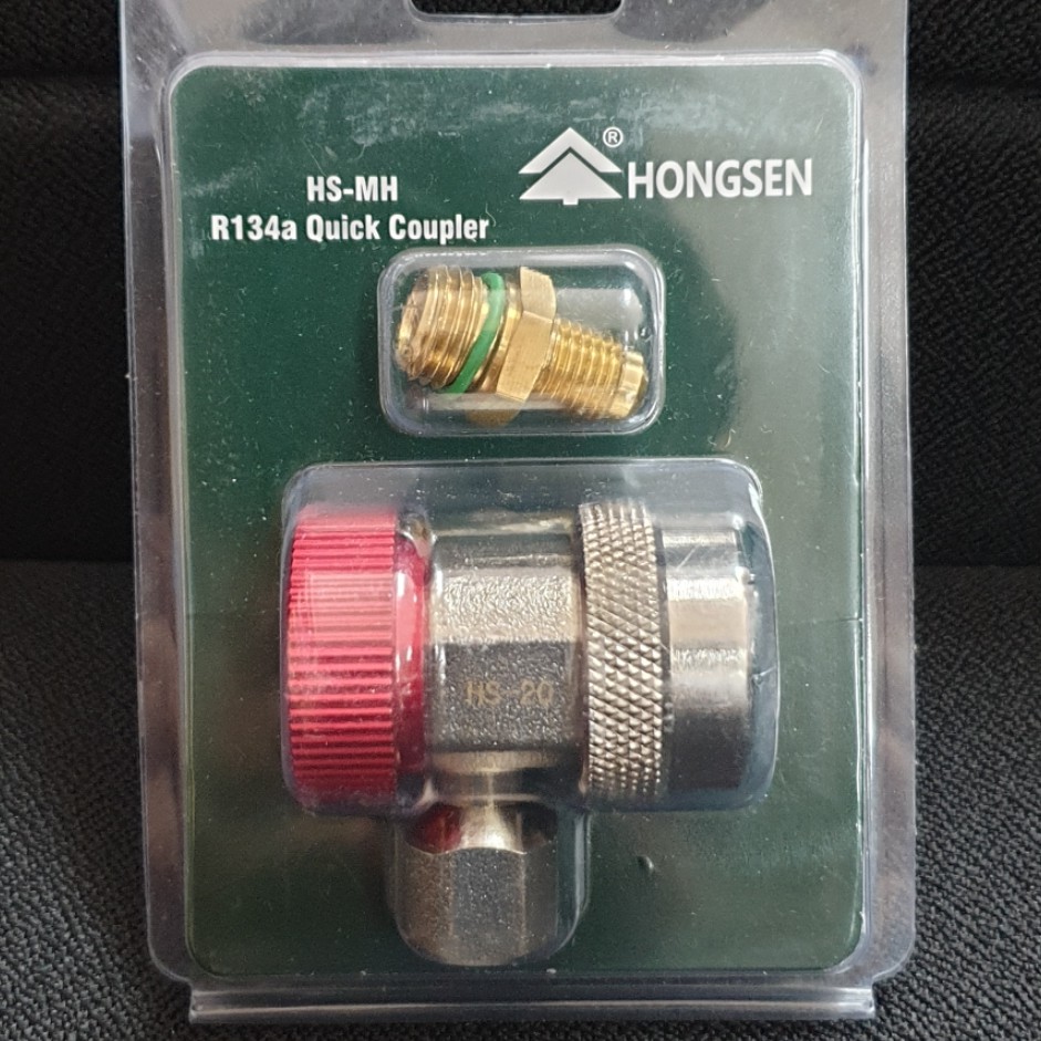Hongsen HS-MH R134a Quick Coupler High Quality C3771BD Brass Transfer Connector, Model : HS-20 ...