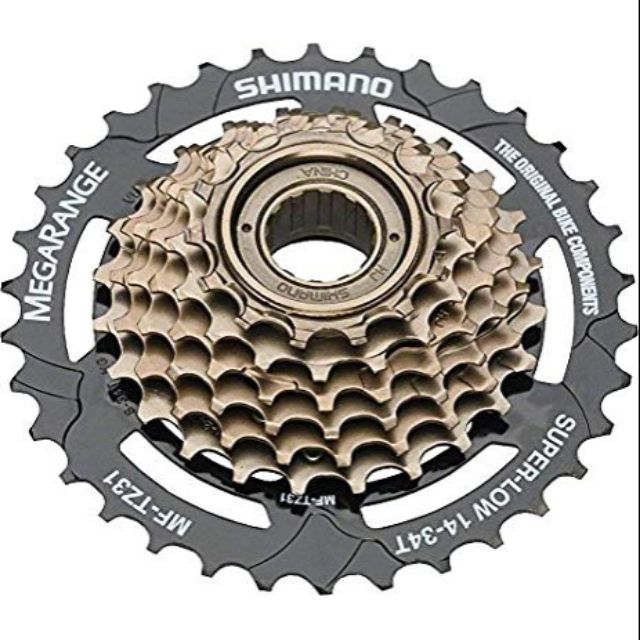 Shimano MF-TZ31 7 Speed MTB MegaRange Freewheel (14-34T) | Shopee Malaysia