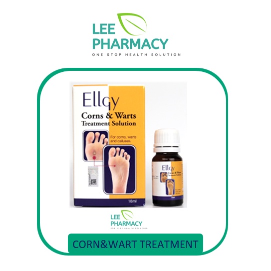 Ellgy Corns & Warts Treatment Solution 10mL | Shopee Malaysia