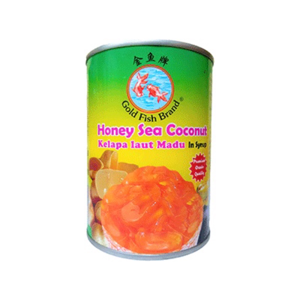 GOLD FISH Honey Sea Coconut in Syrup Premium Grade Quality (EO) 565g ...
