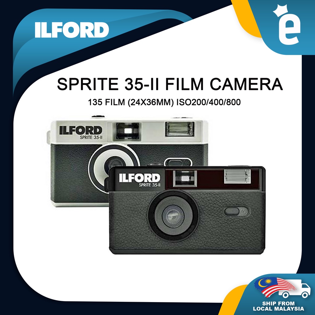 ILFORD Sprite 35-II Sprite 35II Reusable Film Camera Film Format 135 ...