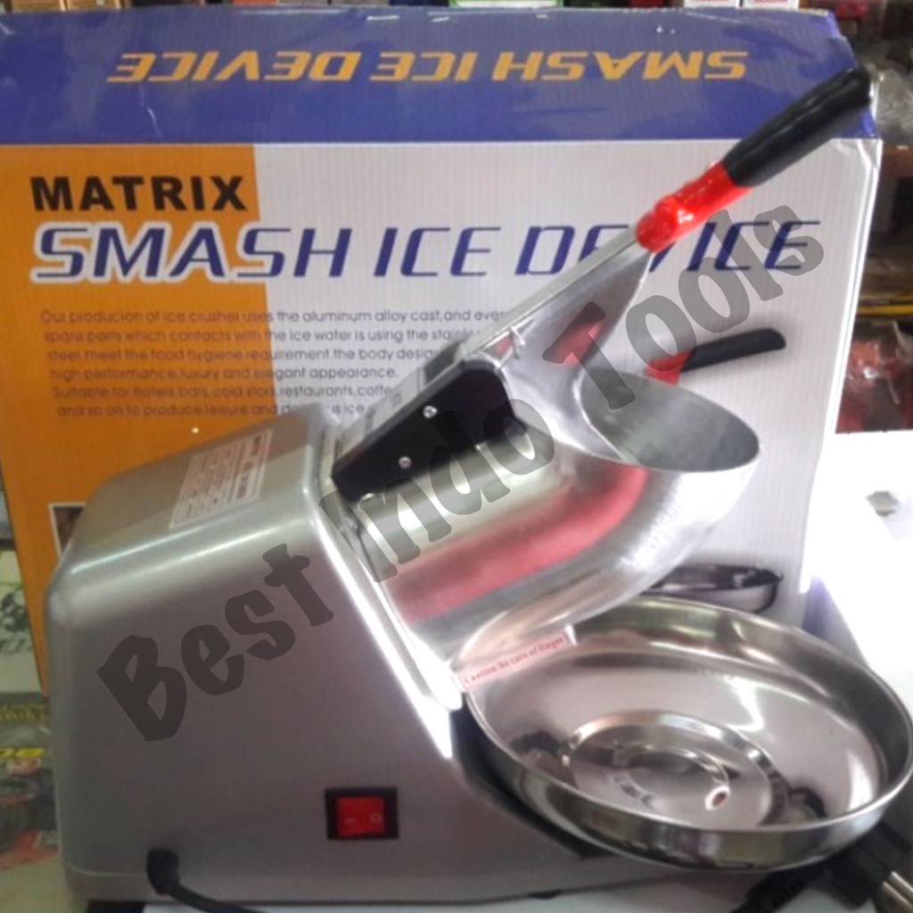 MESIN MATRIX ICE CUBES MILL MTX-400G 400 G ELECTRIC SHAVER MACHINE ...