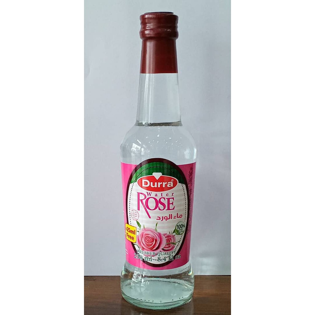 Durra Rose Water Premier Quality 250 ml + 25 ml FREE | Shopee Malaysia