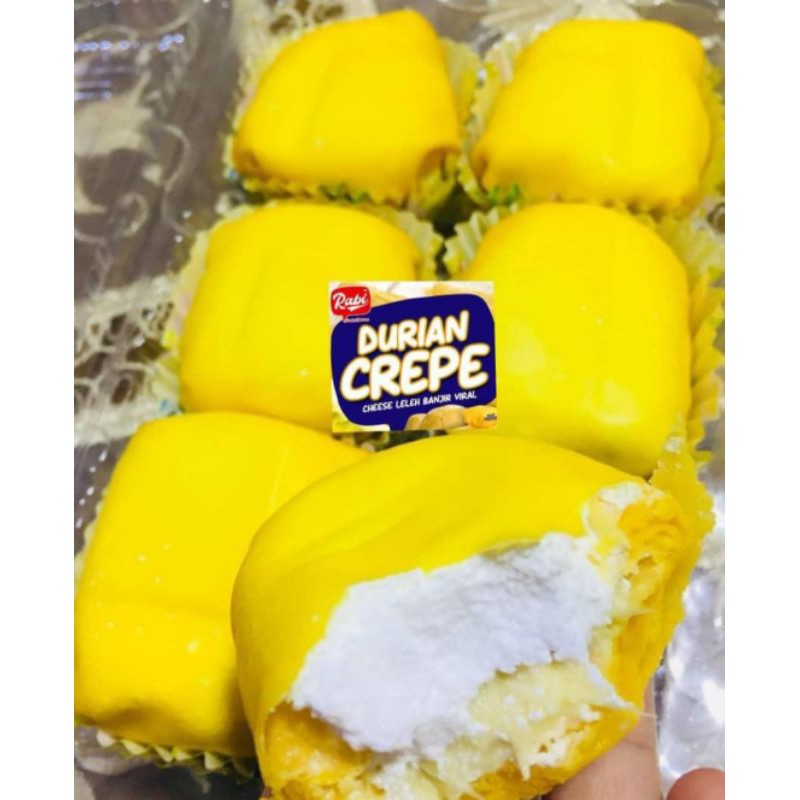 DURIAN CREPE BANTAL - Isi Durian D24 #RABY | Shopee Malaysia
